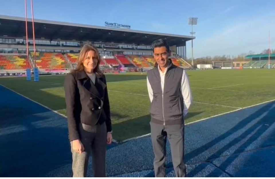 Culture secretary praises community work as she visits Saracens ...