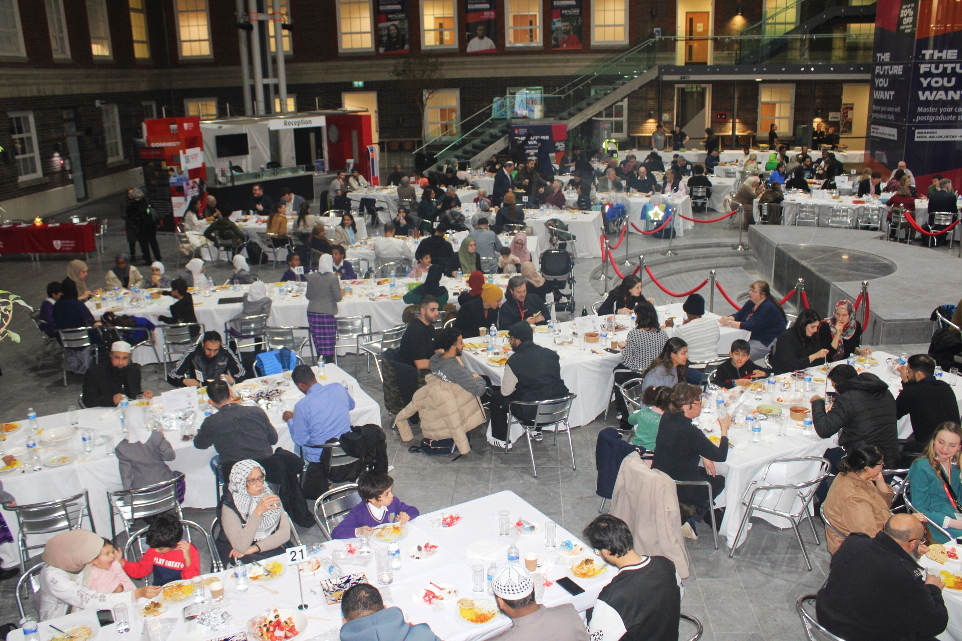 Hundreds attend Big Iftar at Middlesex University - Barnet Post