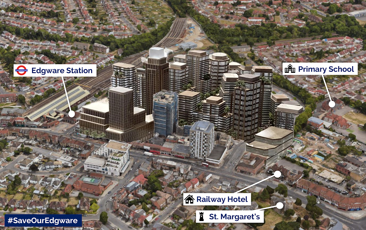 Villiers says Edgware development plans “should be scrapped” - Barnet Post