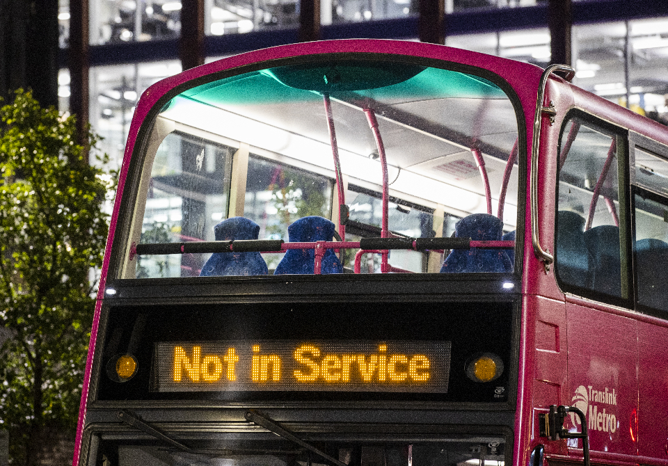 Number of buses using Barnet roads slumps to record low