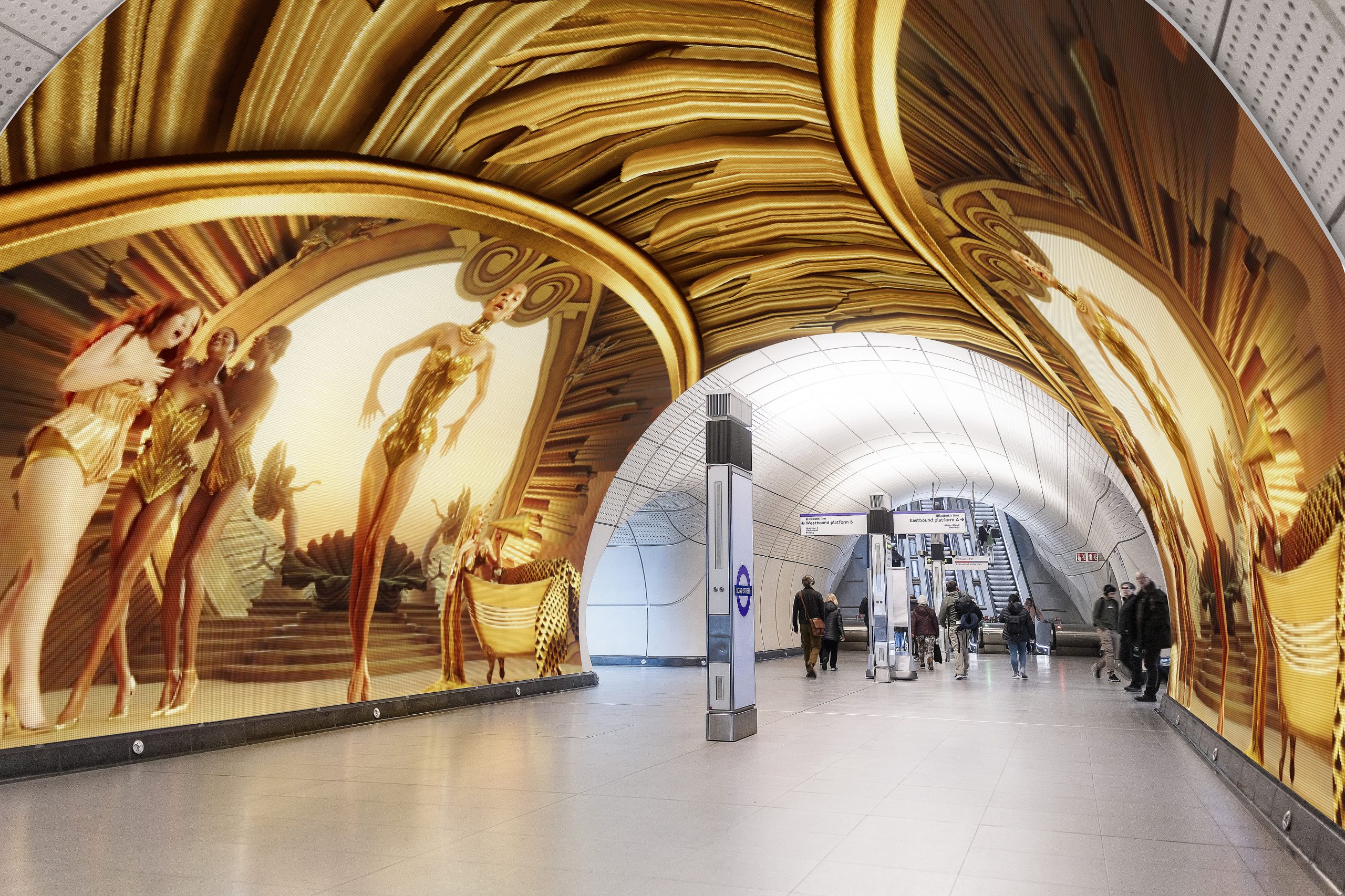 Concerns raised over impact of 'immersive' ads at Elizabeth Line ...